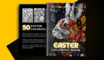 Easter Coloring Book - 50 Coloring Pages for Adults & Teens